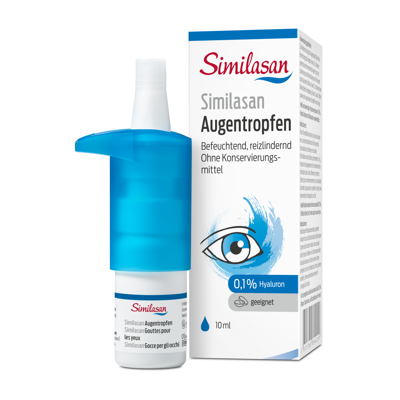 Similasan Augentropfen mit 0,1% Hyaluron
