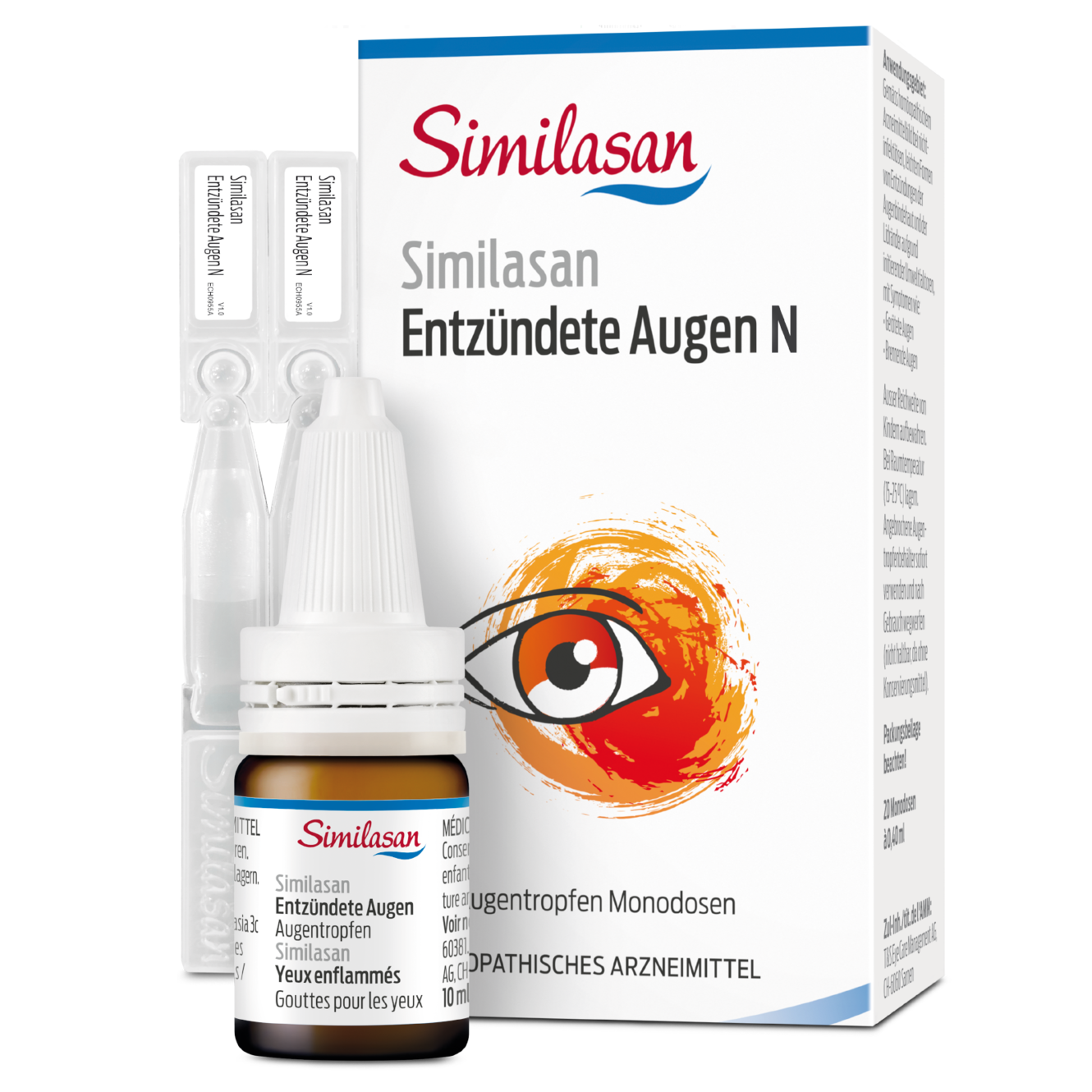 Augentropfen Similasan entzündete Augen