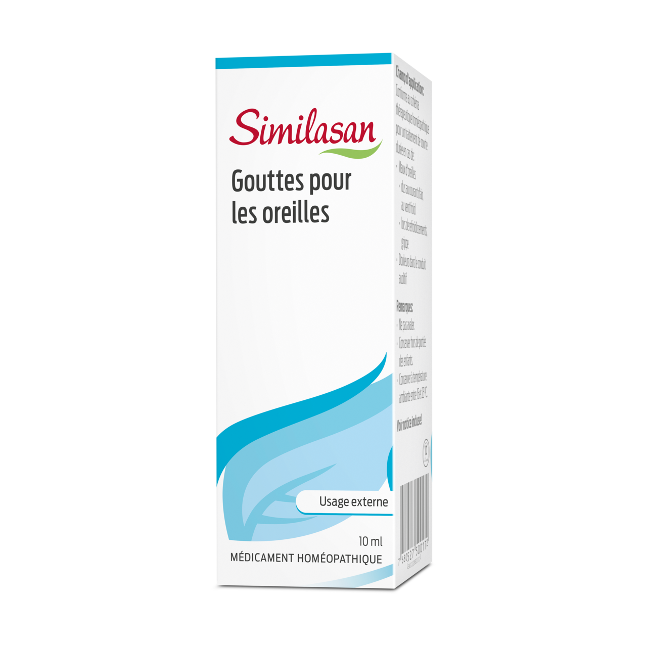 Gouttes Similasan – Homéopathie en cas de maux d’oreilles